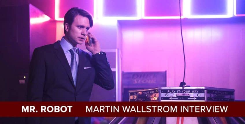 Mr. Robot Season 3 | Martin Wallstrom Interview with Josh Wigler